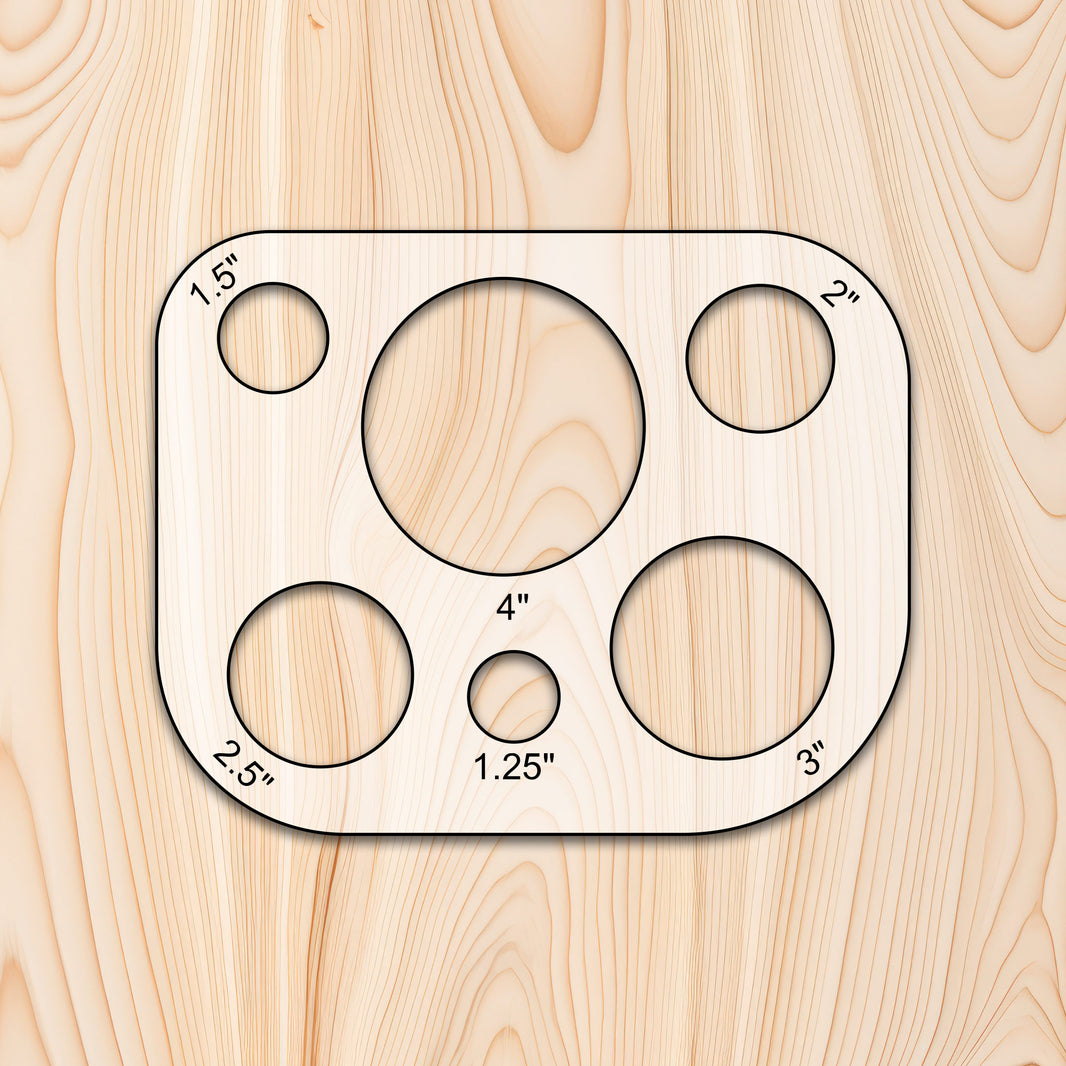 Acrylic Router Templates for Woodworking | CNC-Accurate Templates ...