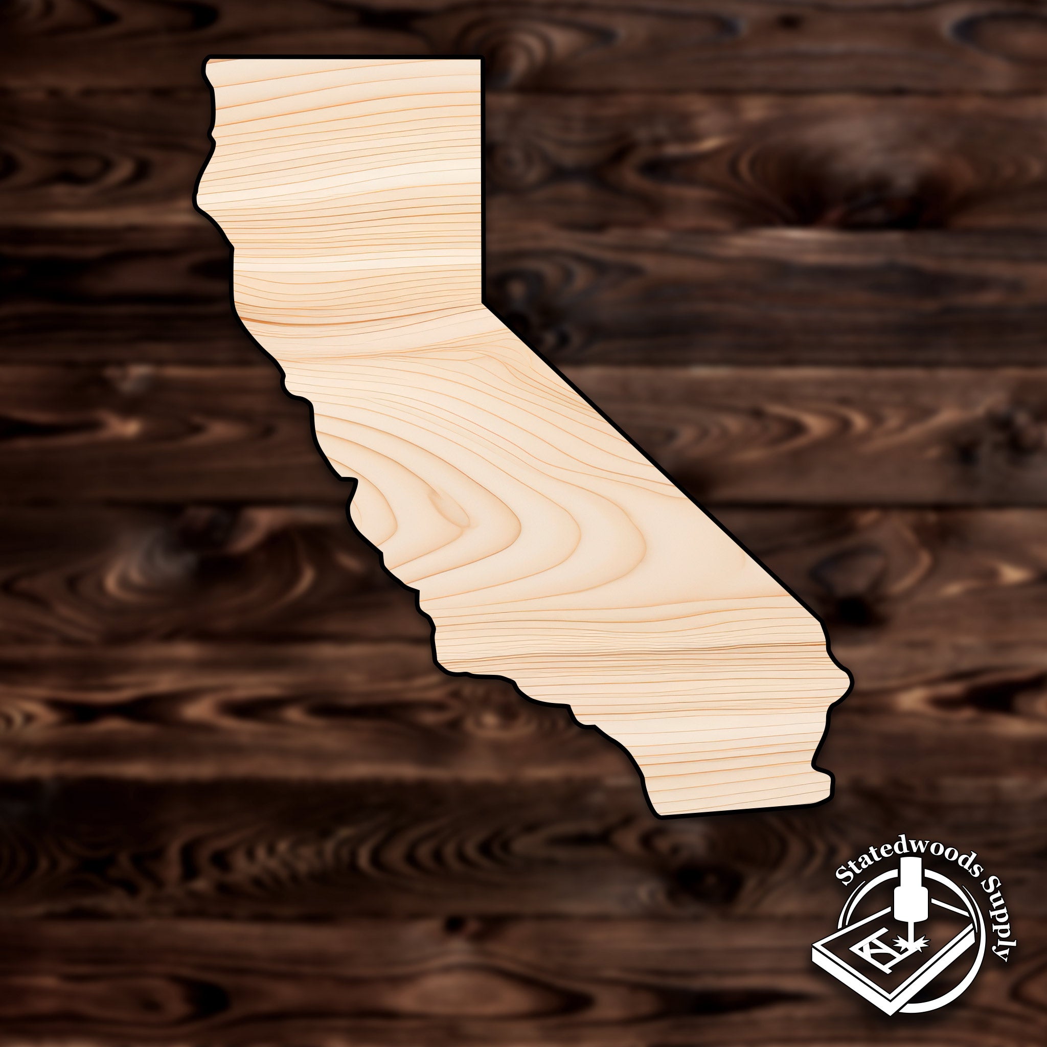 California State Plywood Craft Shape