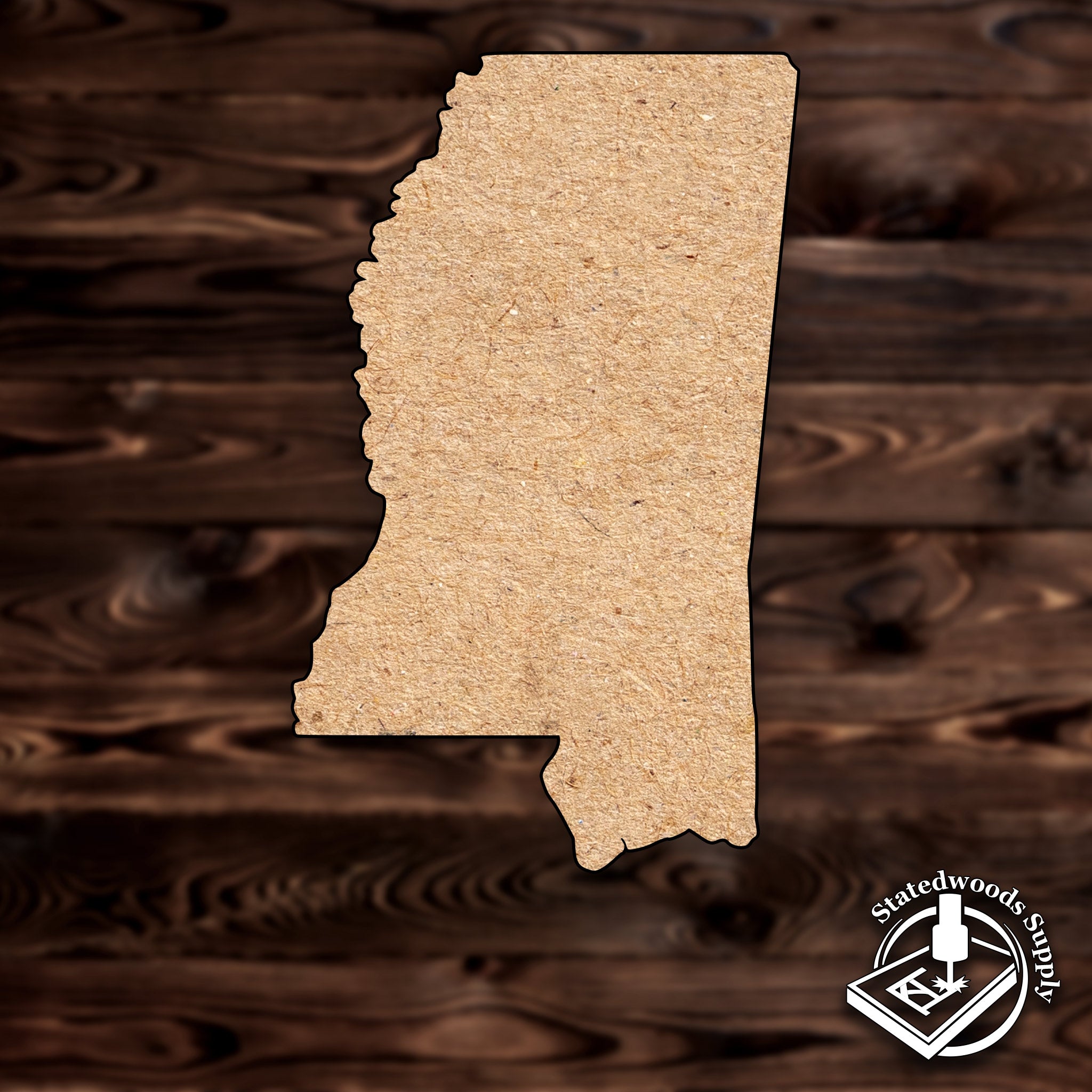 Mississippi State MDF Cutout